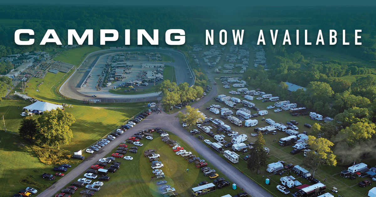 camping available! | Delaware Speedway