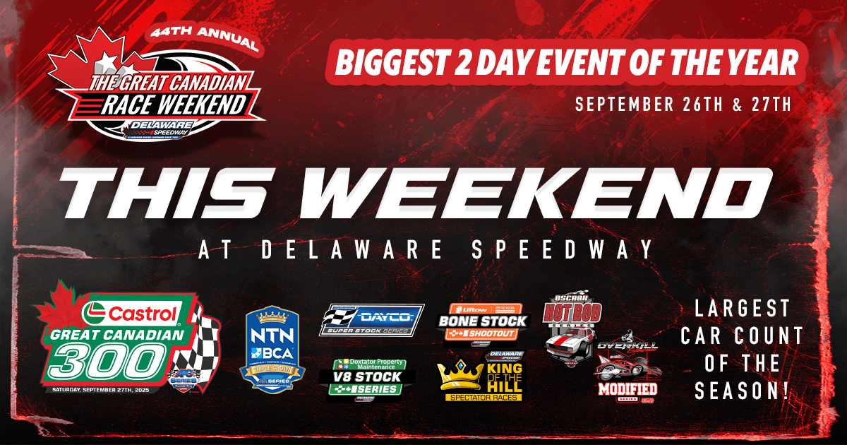 THIS WEEKEND SEPT 26 & 27 | Delaware Speedway